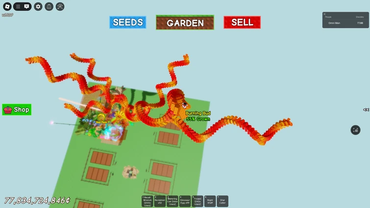 5 overgrown burning buds with about 5+ branch offs each. | Fandom