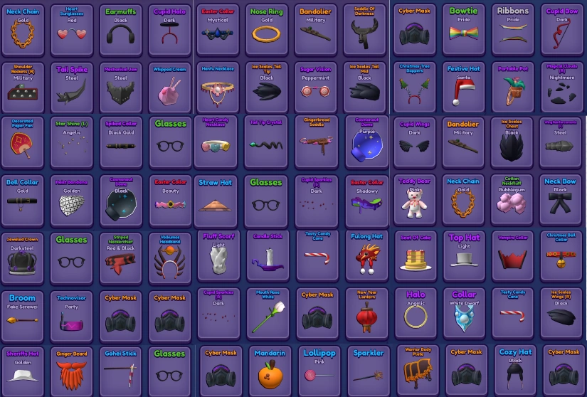 Large Accessory Auction! (180 Accs!, 7 Robux sets) | Fandom