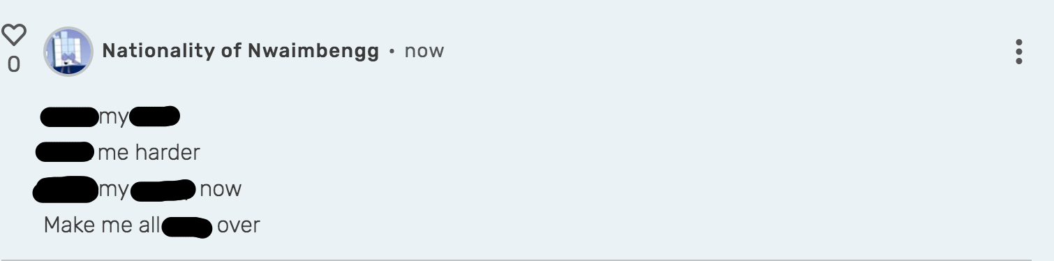 Nwizembeg spotted swearing! | Fandom