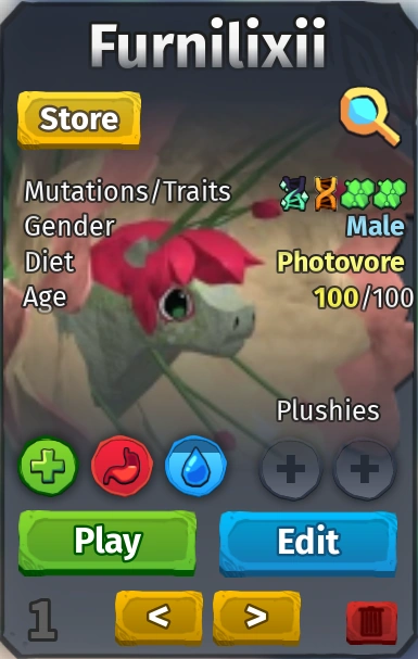 Yo?! Furnilixii w/ Glowtail, Harvest, with Stamina regen and Health ...