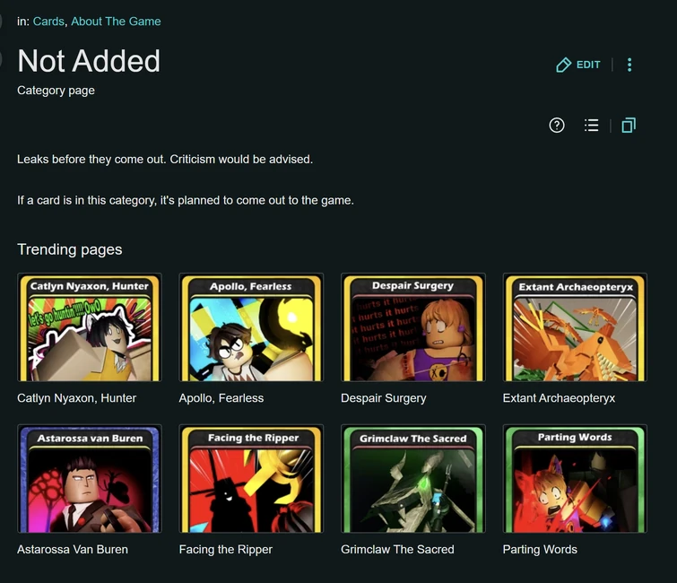 Discuss Everything About Blox Cards Wikia | Fandom