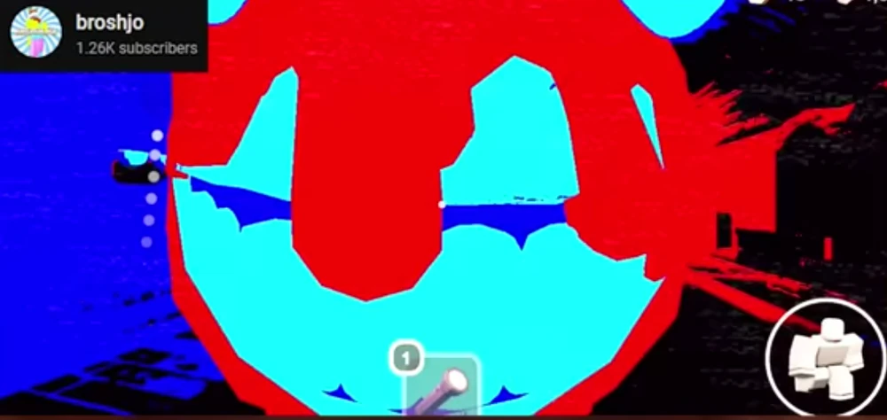 why does screech look like this when glitch spawns? | Fandom