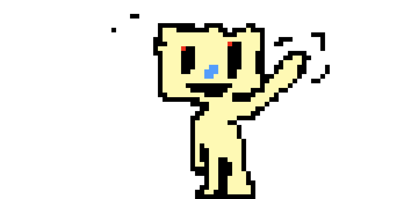 Me first time drawing 8-bit bear | Fandom