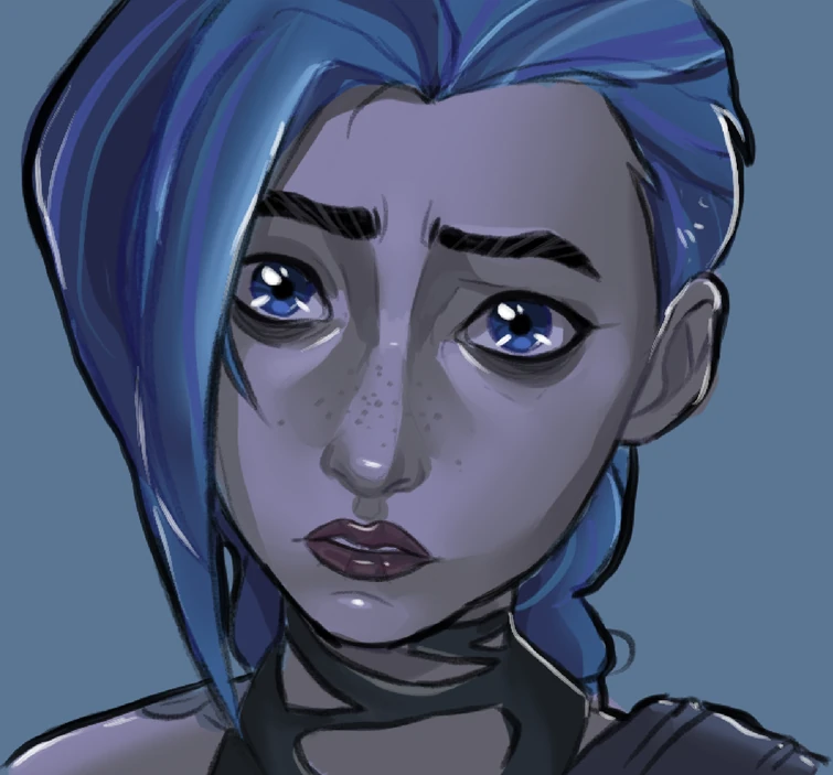 drawing jinx in the arcane style pls don’t upvote without cmnt | Fandom