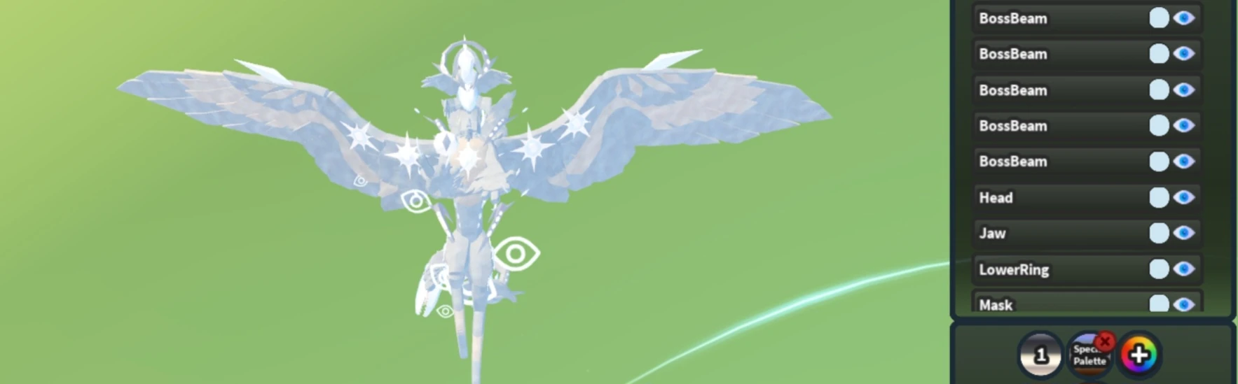 How do I get these little eye particles on angelic now | Fandom