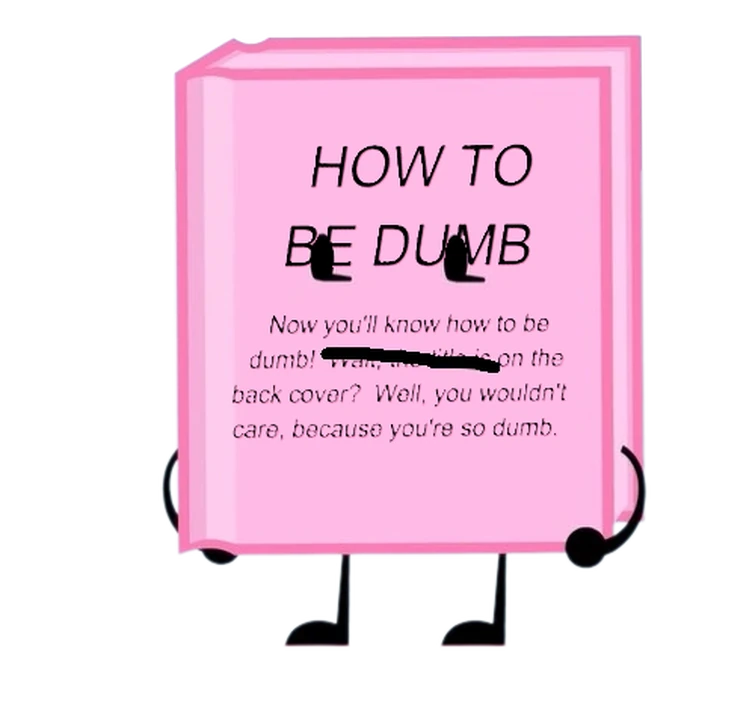 BFDIA book but BFDI 14 book | Fandom