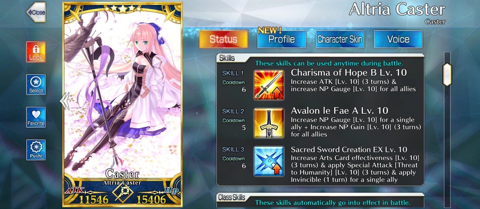 Ok, Castoria already has skills at level 10. | Fandom