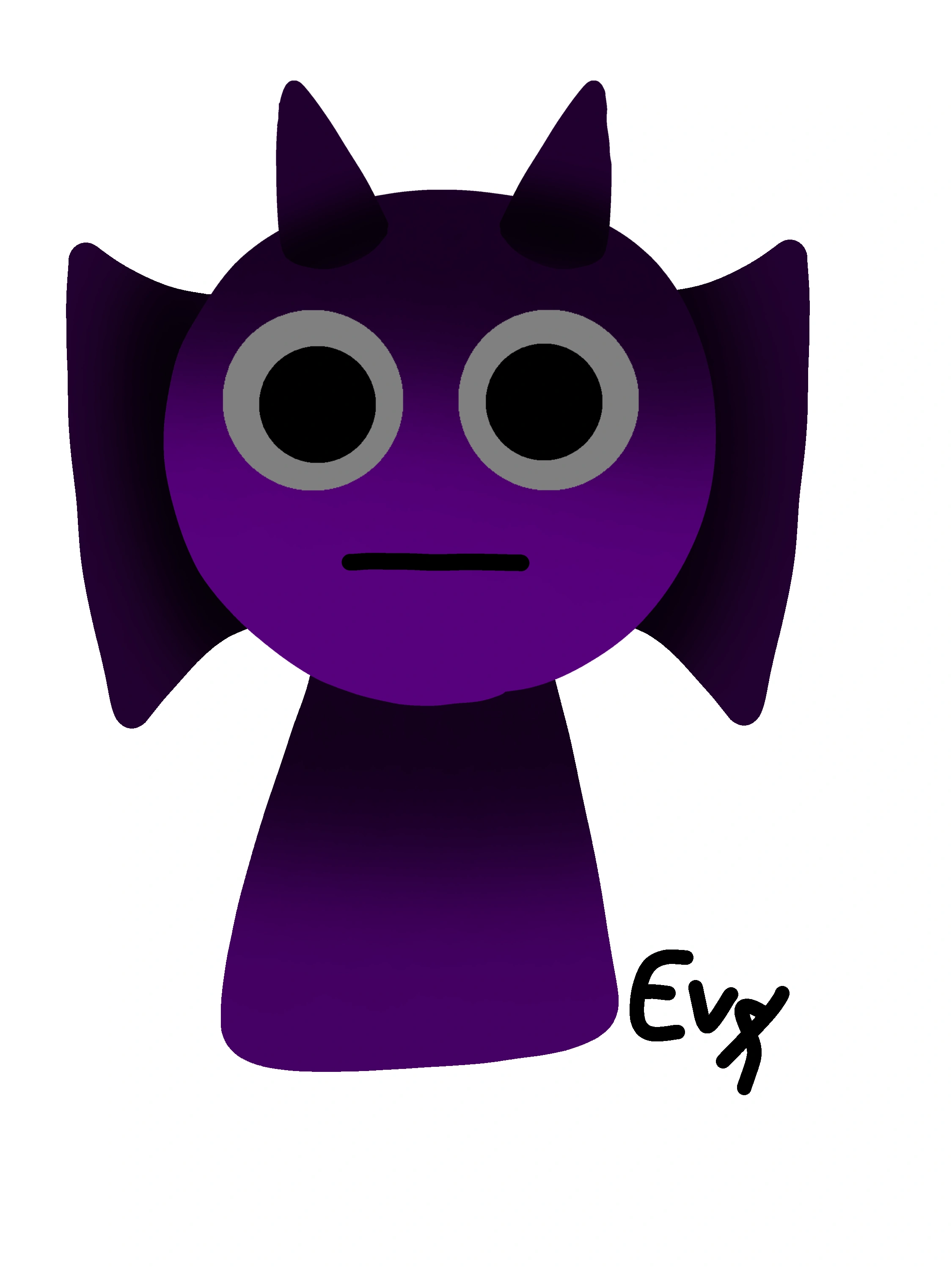 My drawing of Horror Durple | Fandom