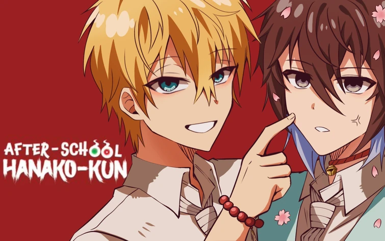 After School Hanako Kun Promo Art 😨😨😨(Teru Minamoto and Ena Sekiro 😥) | Fandom