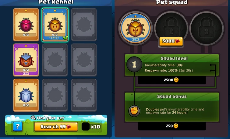 Hostile Jujas and How To Upgrade Pets | Fandom