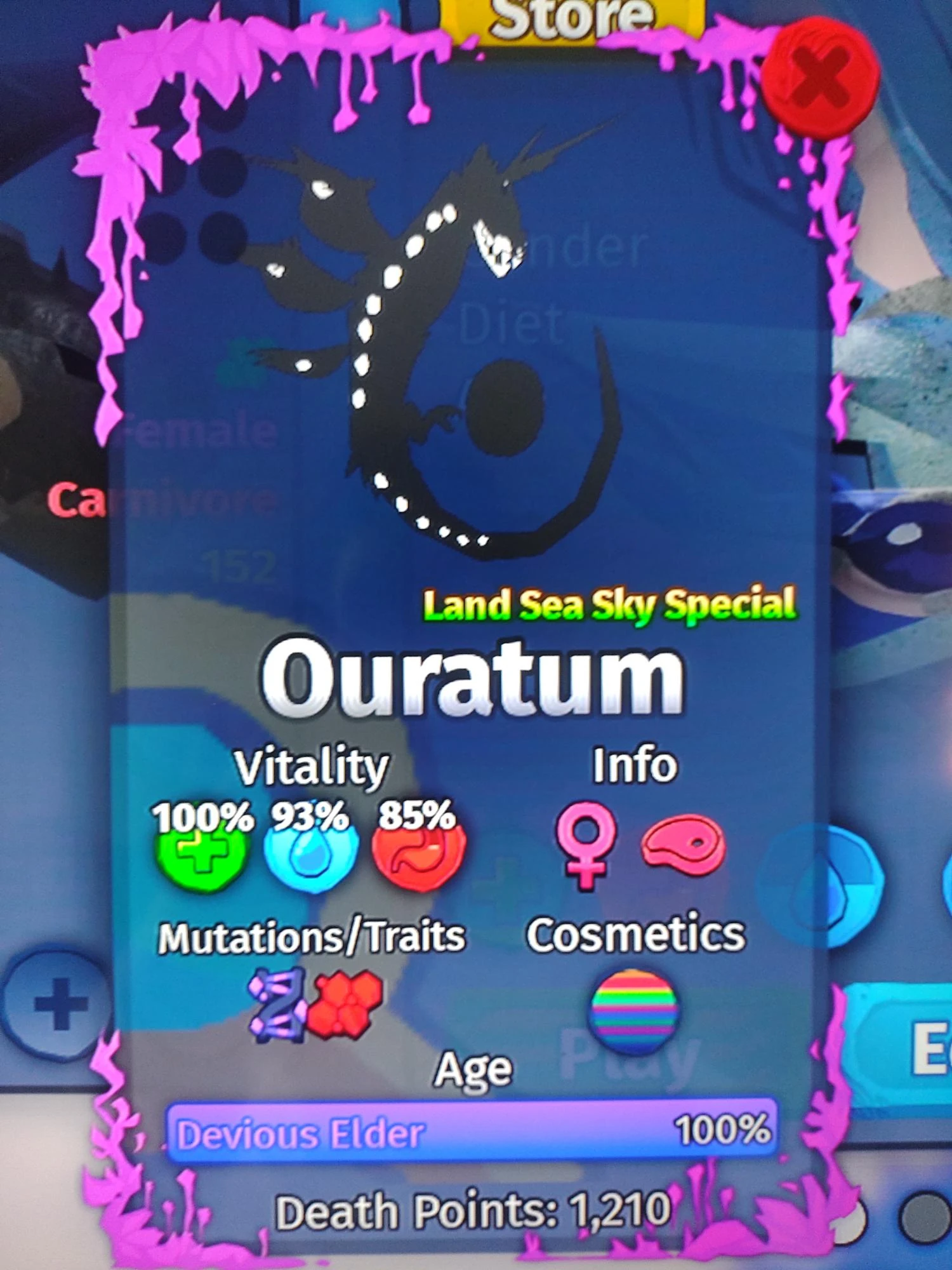 My first ever 1200 points creature!! | Fandom