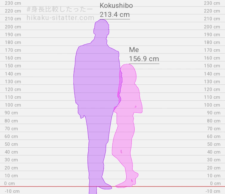 My height compare to Kokushibo's | Fandom
