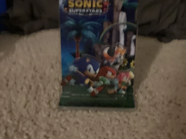 Finally got my sonic superstars game stand | Fandom