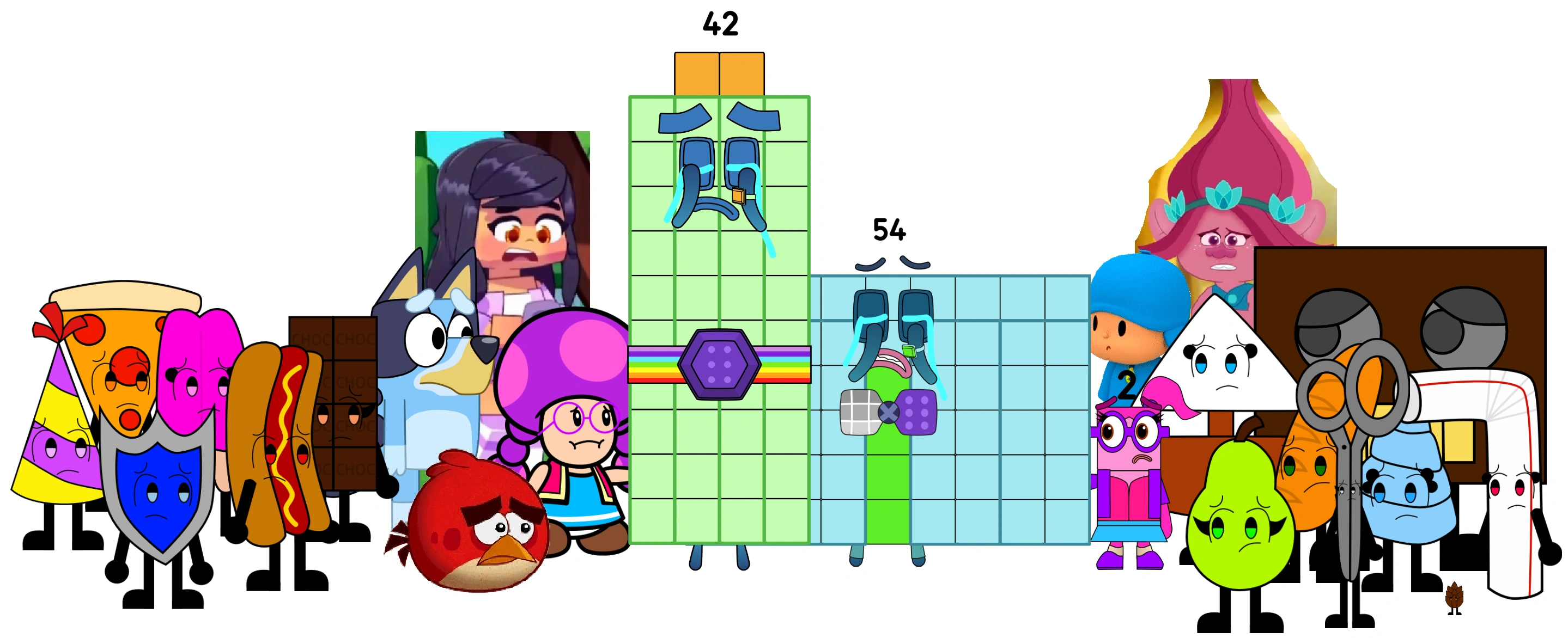 Comforting Numberblocks 42 and 54 | Fandom