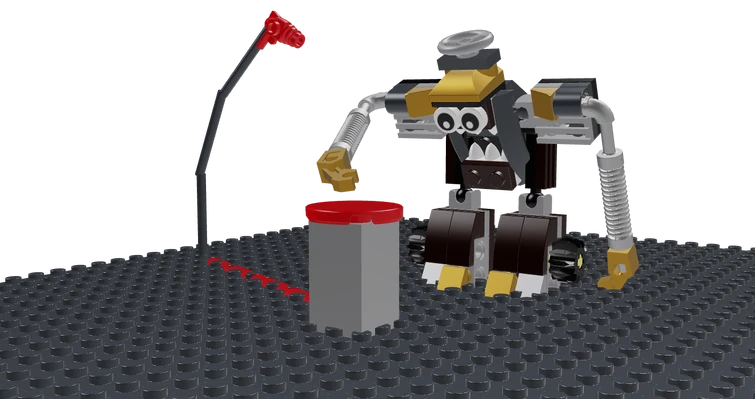 jinky presses a button that says "button that slices jinky into pieces with a laser" and dies ...