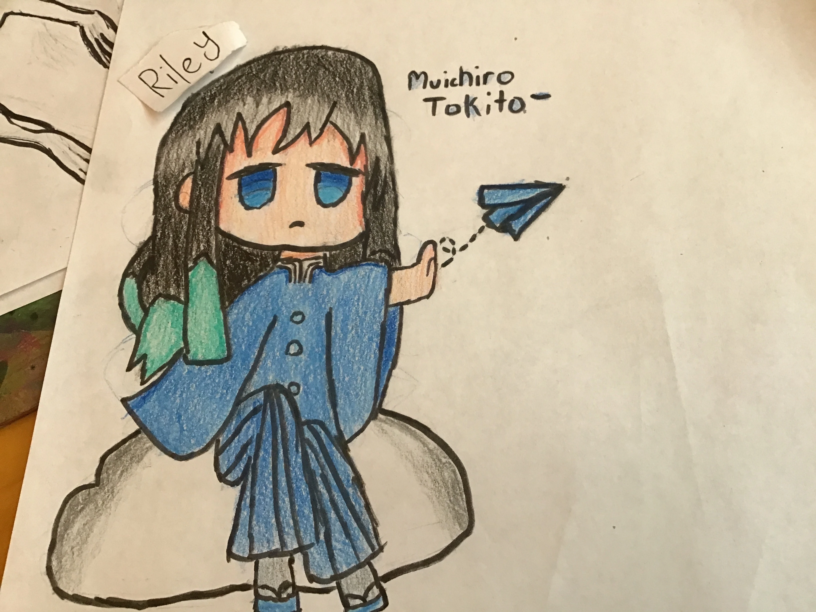 Finished drawing Muichiro ! | Fandom