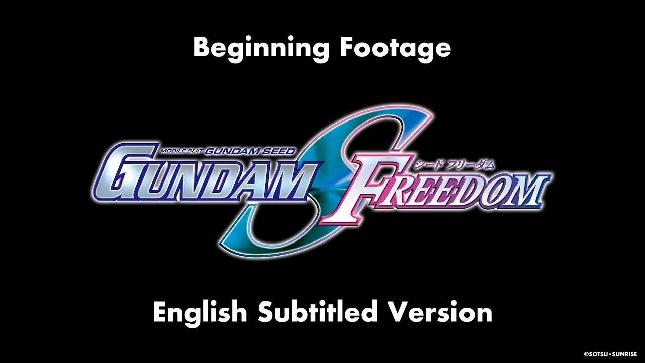 Gundam SEED Freedom - English Dub | Fandom