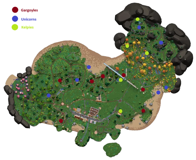 Updated spawn map | Fandom