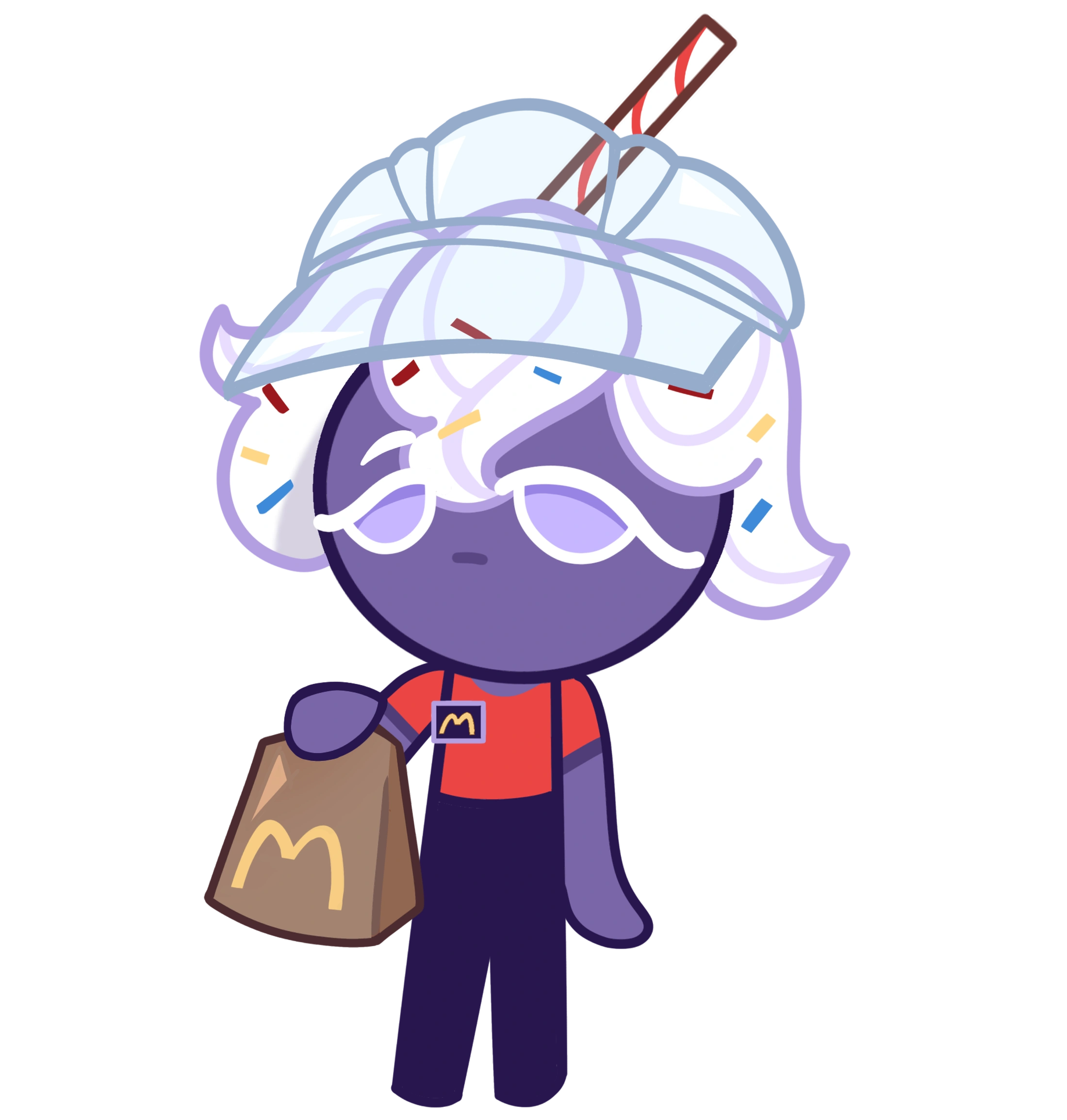 Grimace shake cookie | Fandom