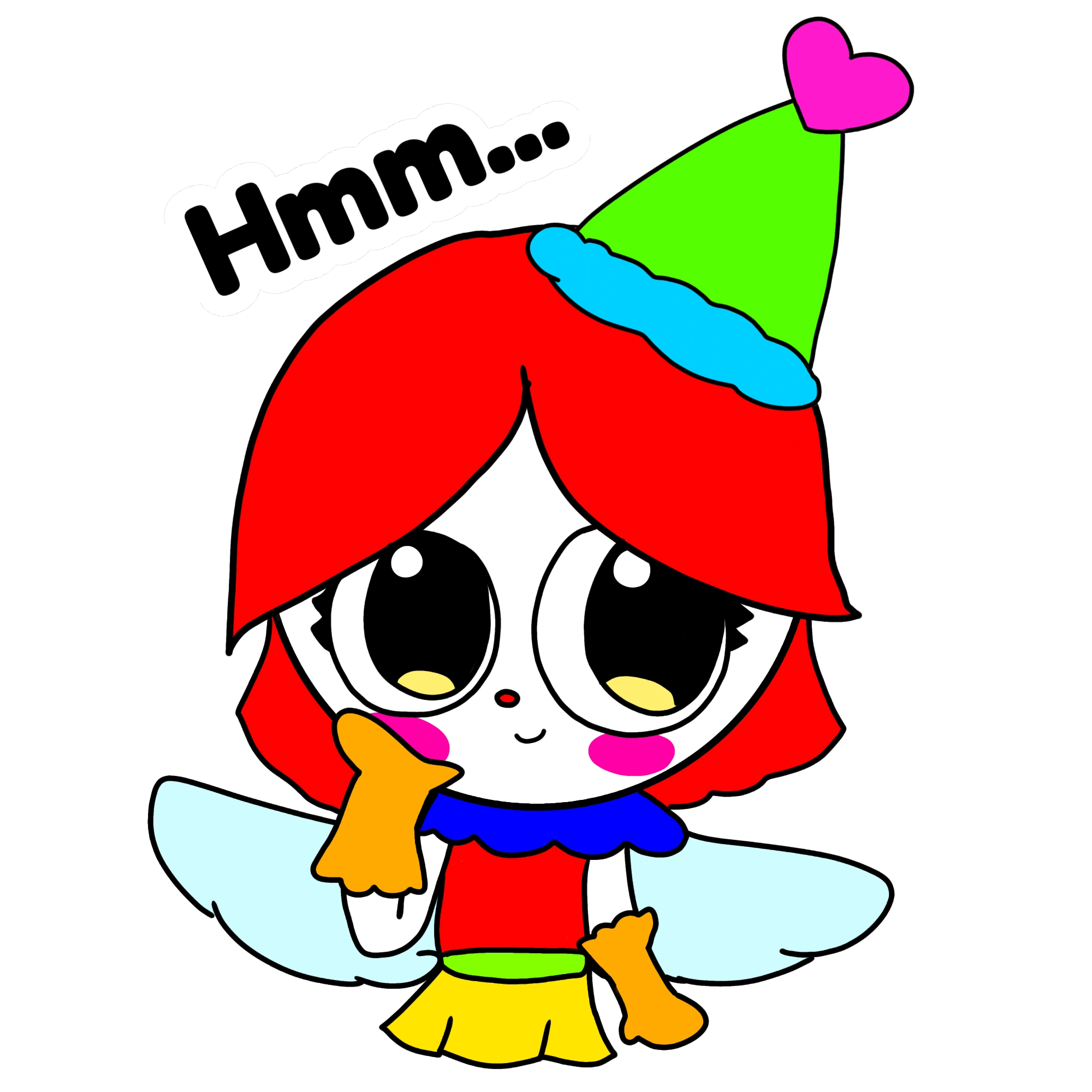 I made stickers of my oc hehehehe | Fandom