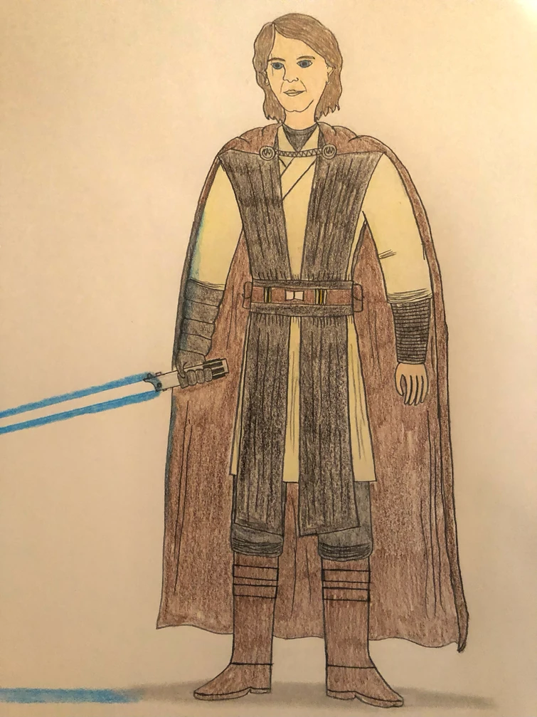 🎨 {Concept Art} My Drawing of Anakin Skywalker as Jedi Grand Master ...