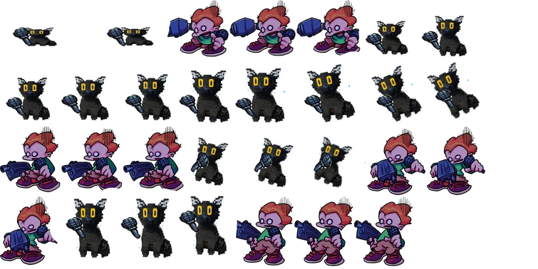 Hi, I made a sprite sheet of Rolph from half asleep Chris lol | Fandom