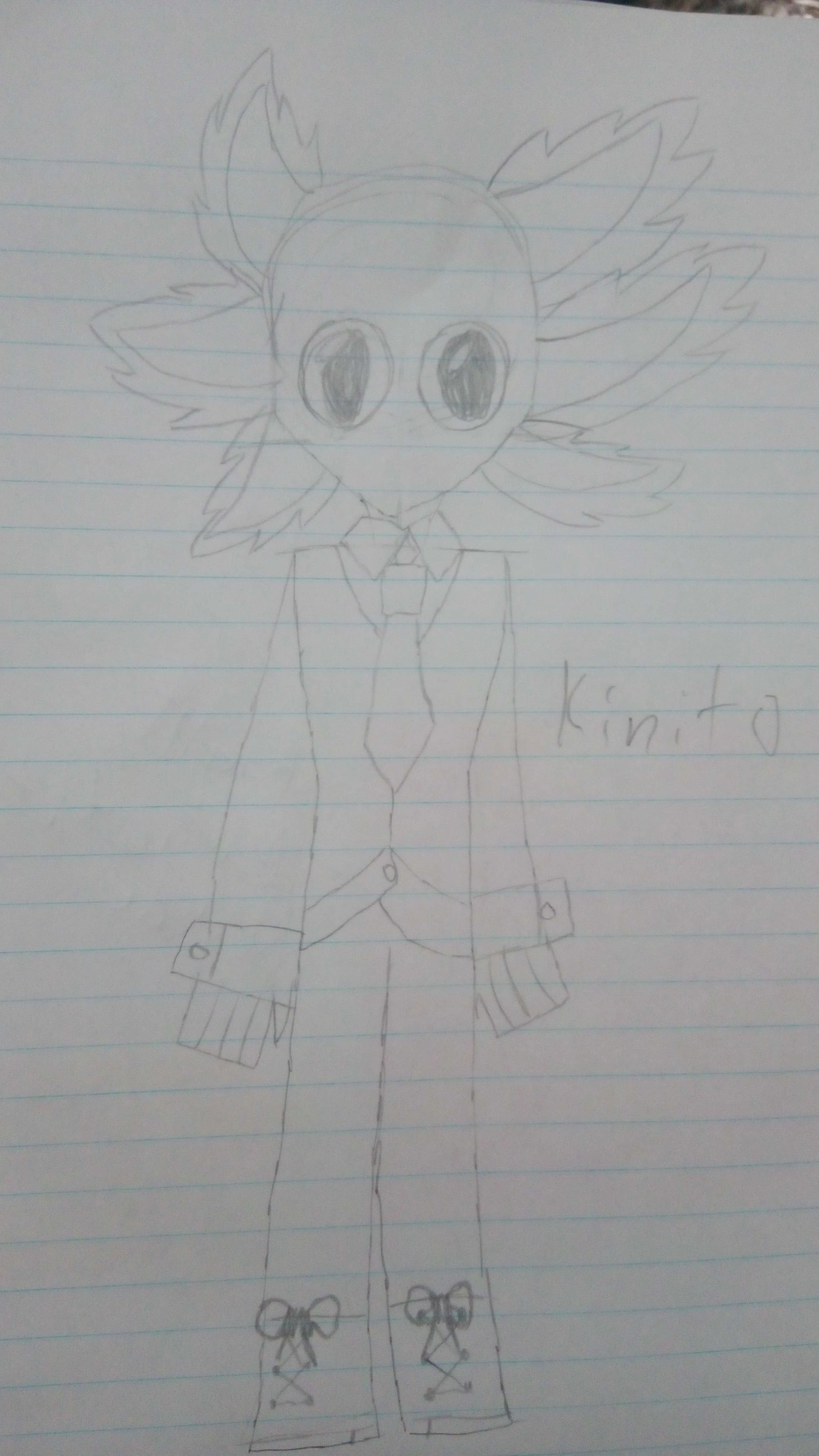 Decided to make a humanoid Kinito drawing | Fandom