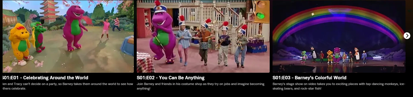 Barney & Friends on Tubi | Fandom