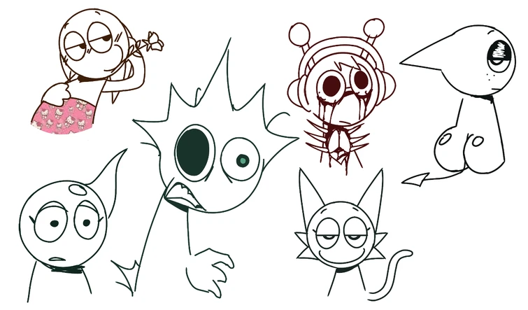 Art dump of sprunki stuff ig | Fandom