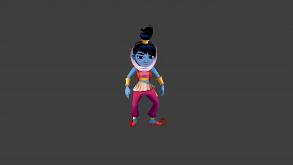 Amira with George's animation | Fandom