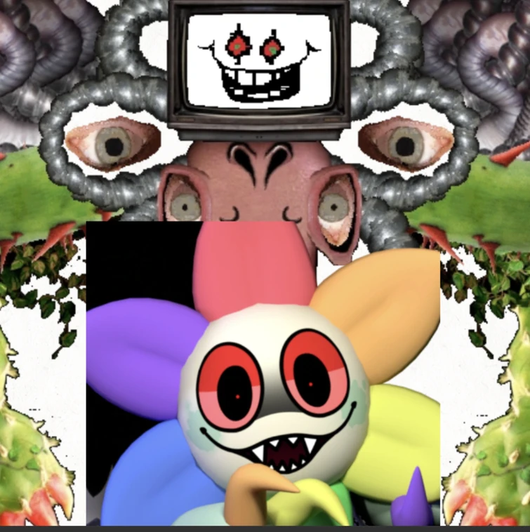 Dandy meets Flowey from Undertale | Fandom