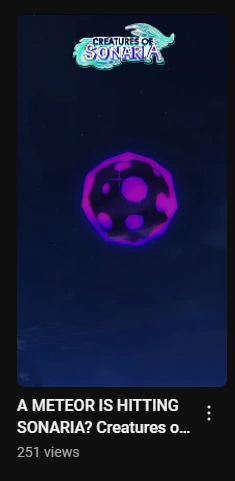 so about this purple meteor... | Fandom