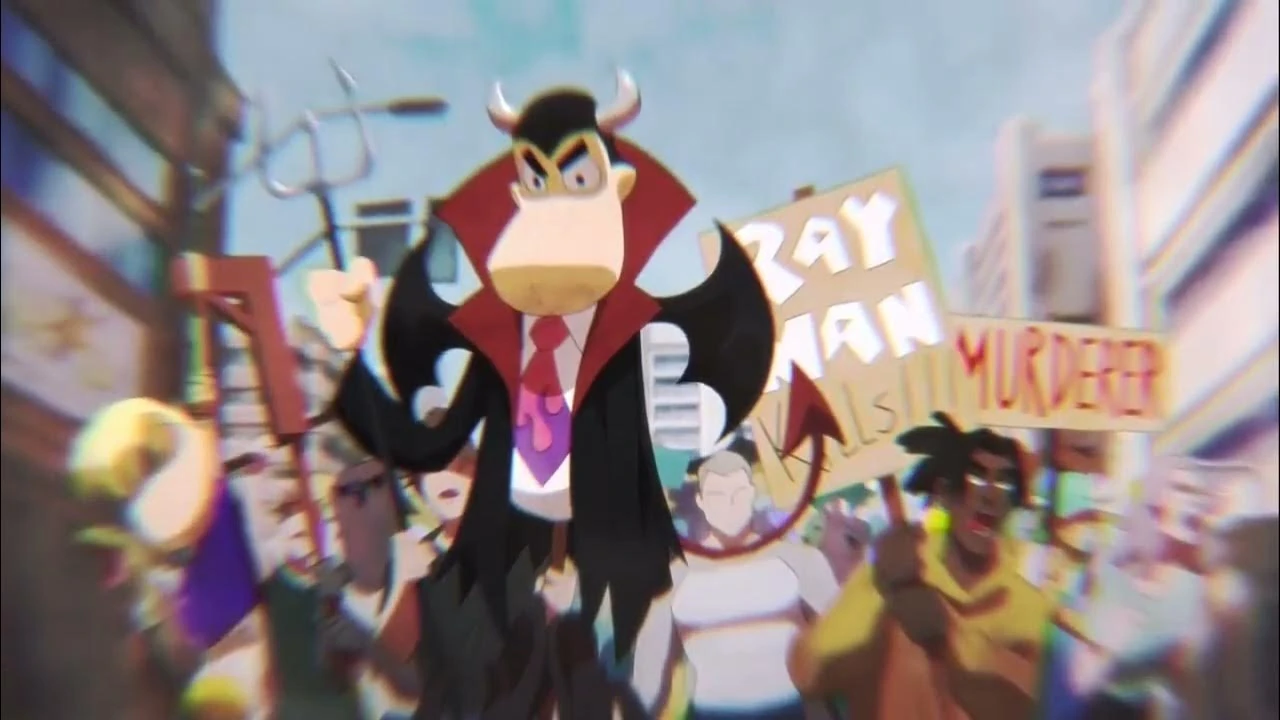 Rayman Learns the Truth in Captain Laserhawk | Fandom