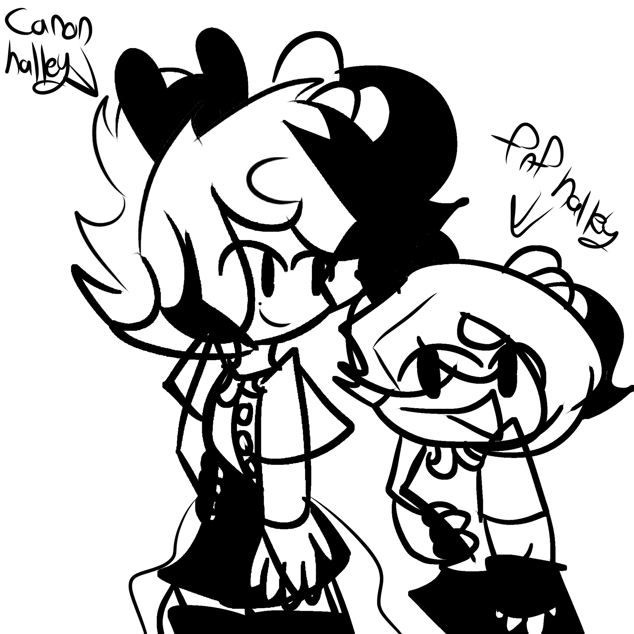 Canon and Fnf halley | Fandom