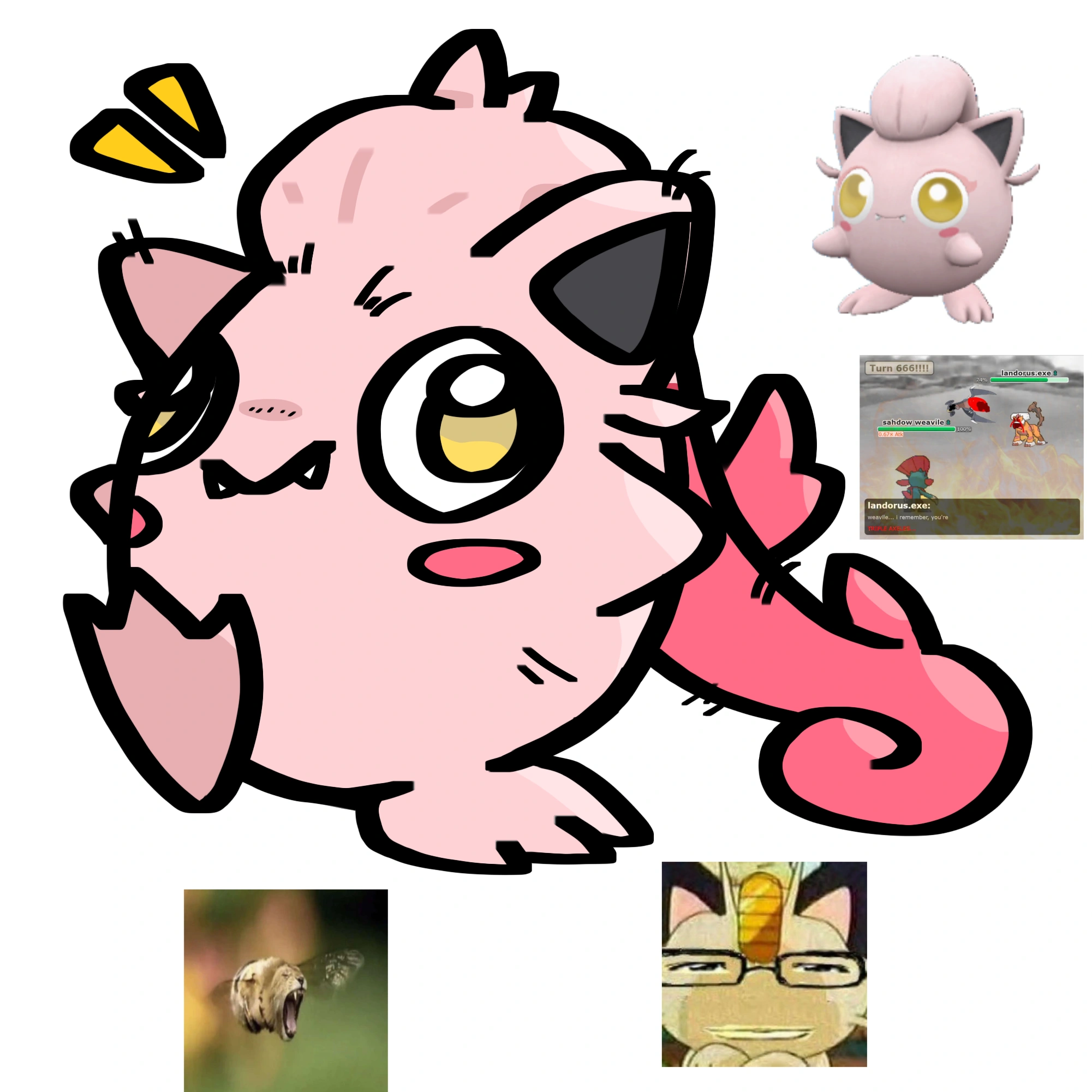 Remade Le Scream Tail | Fandom