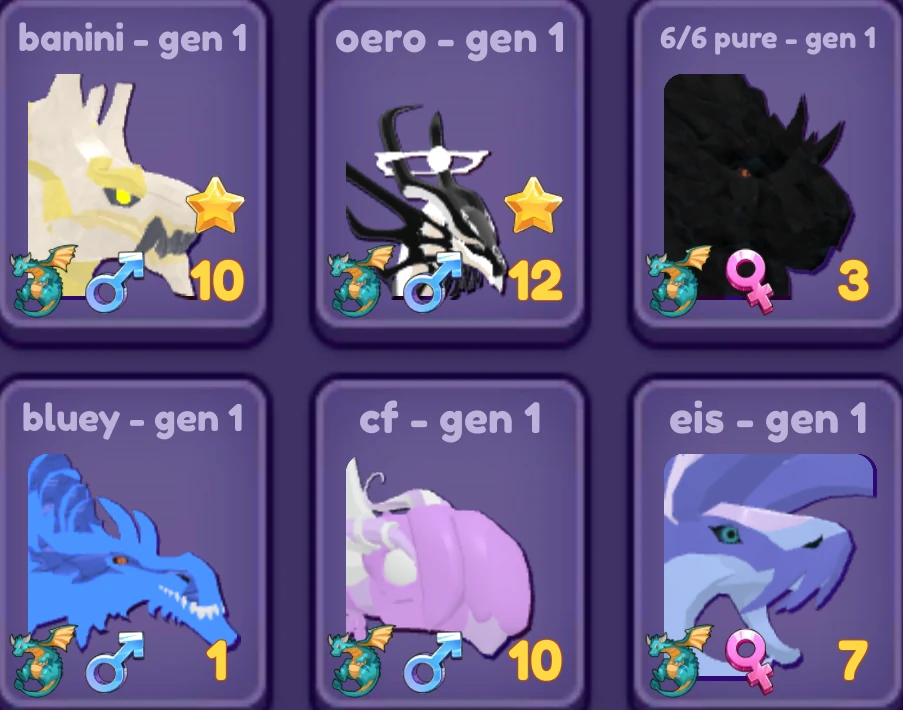trading gen 1 dragons | Fandom