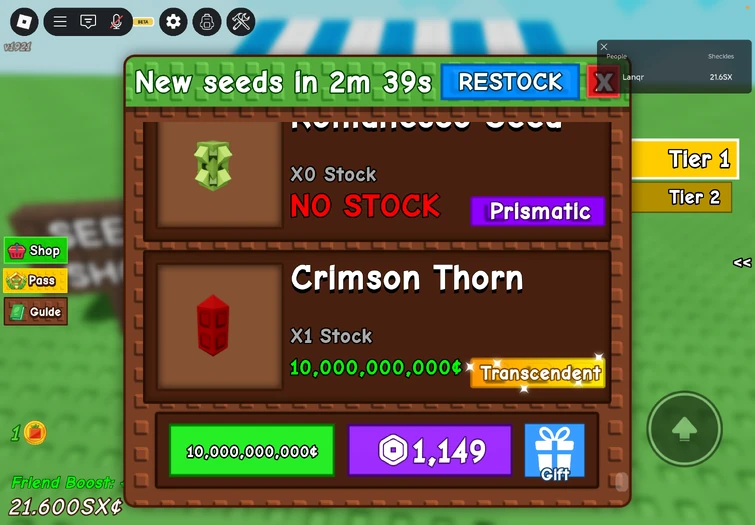 CRIMSON THORN RESTOCKED | Fandom