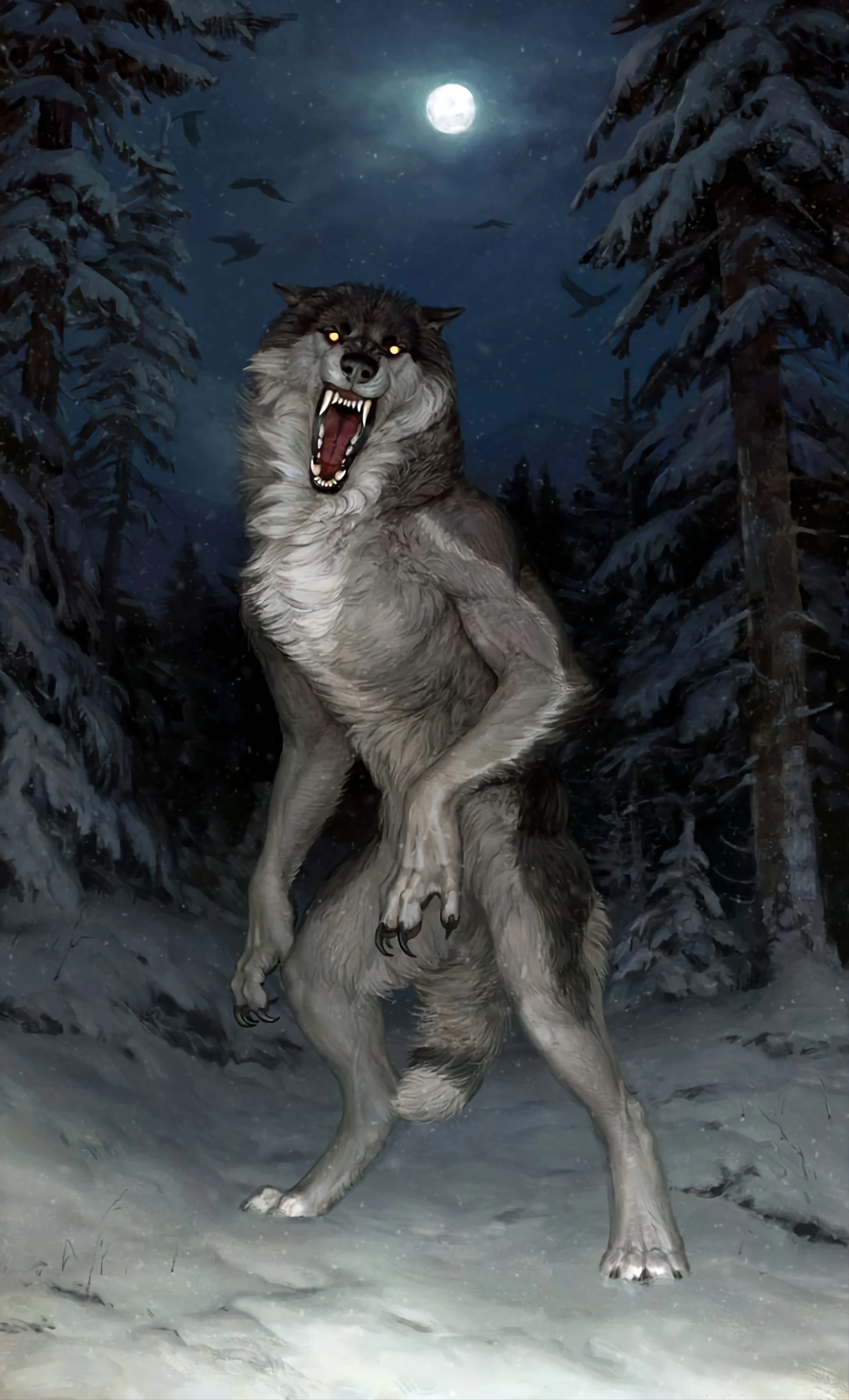 If I was a werewolf, I'd totally look like this (I wanna do a ...