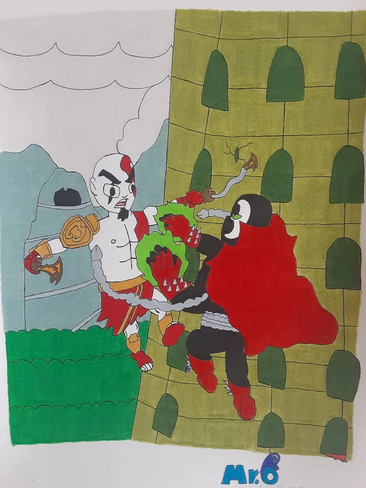 Kratos vs Spawn fanart! | Fandom