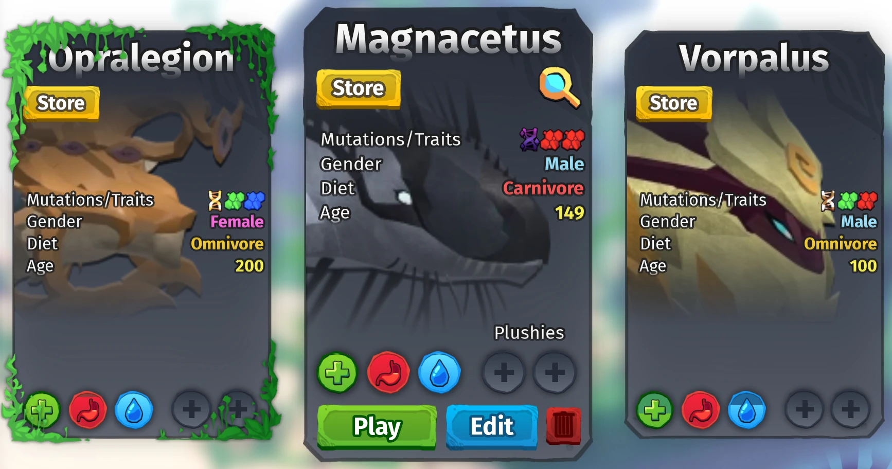 amethyst mut double red magnacetus for trade! | Fandom