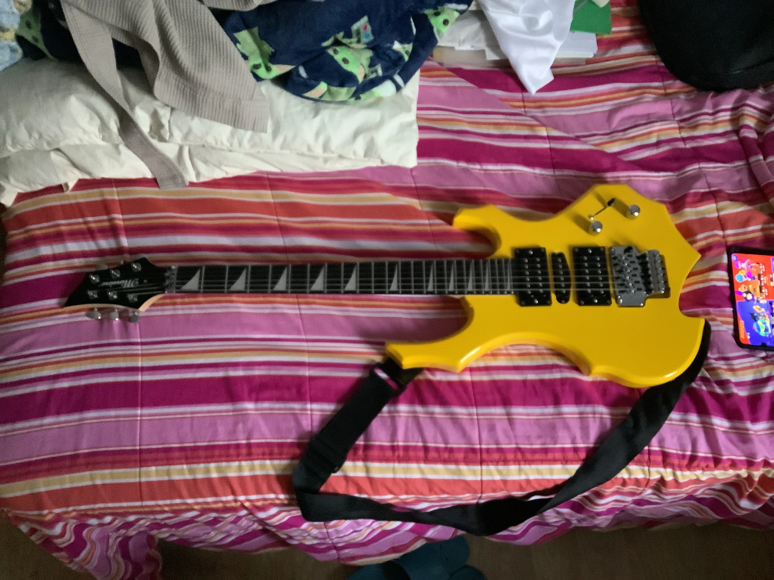 Guys do you think my guitar is tuff? | Fandom