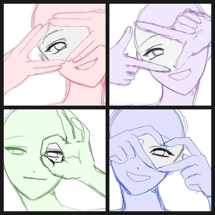 group oc collab 😽 (and 2 person collab for anyone who wants yellow >