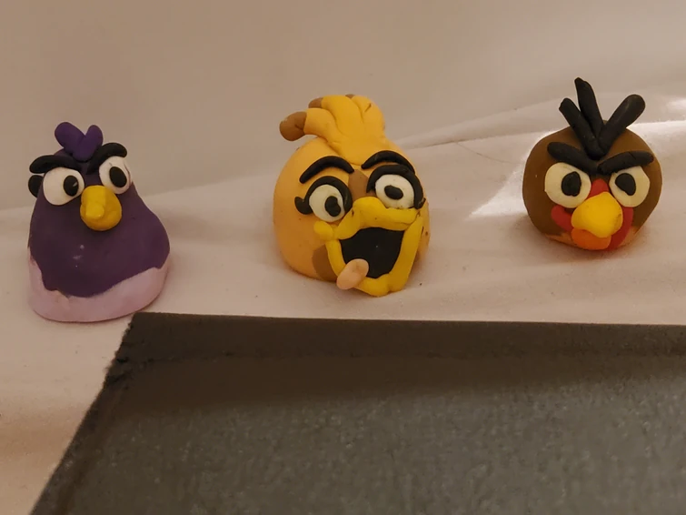 3 new Angry Birds clay figures I've just made!! | Fandom