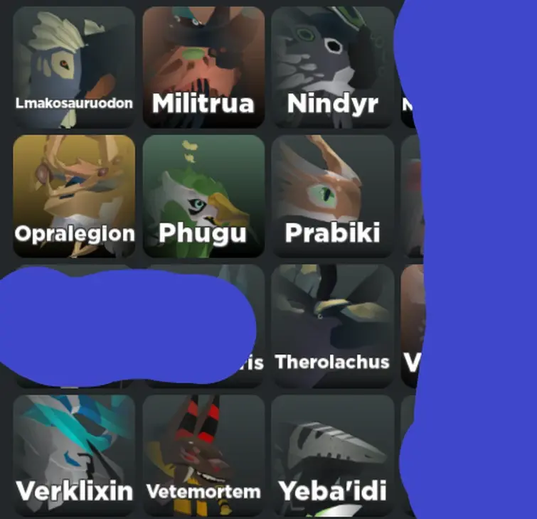 lf: hygos sp, icicle palates, demon palates, sana sp, yohsog sp, gal sp ...