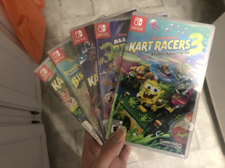SpongeBob games on Nintendo Switch completed collection | Fandom