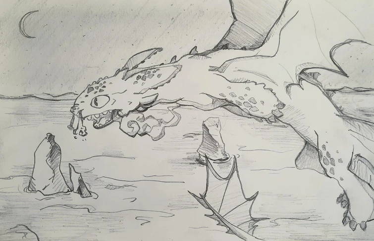 Toothless sketch | Fandom