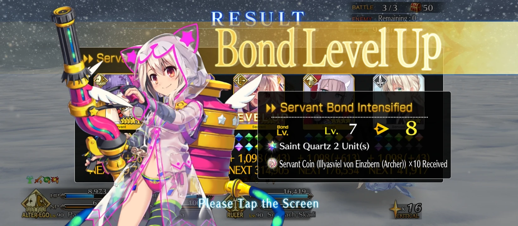 Illya Summer is now at Bond Level 8. | Fandom