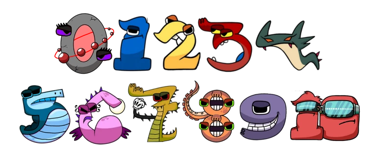My Number lore Form Alphabet lore Season 2 predictions 0-10 | Fandom