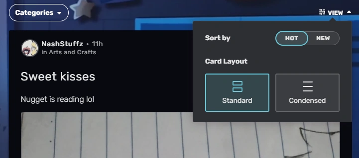 My recent post just got to the top | Fandom