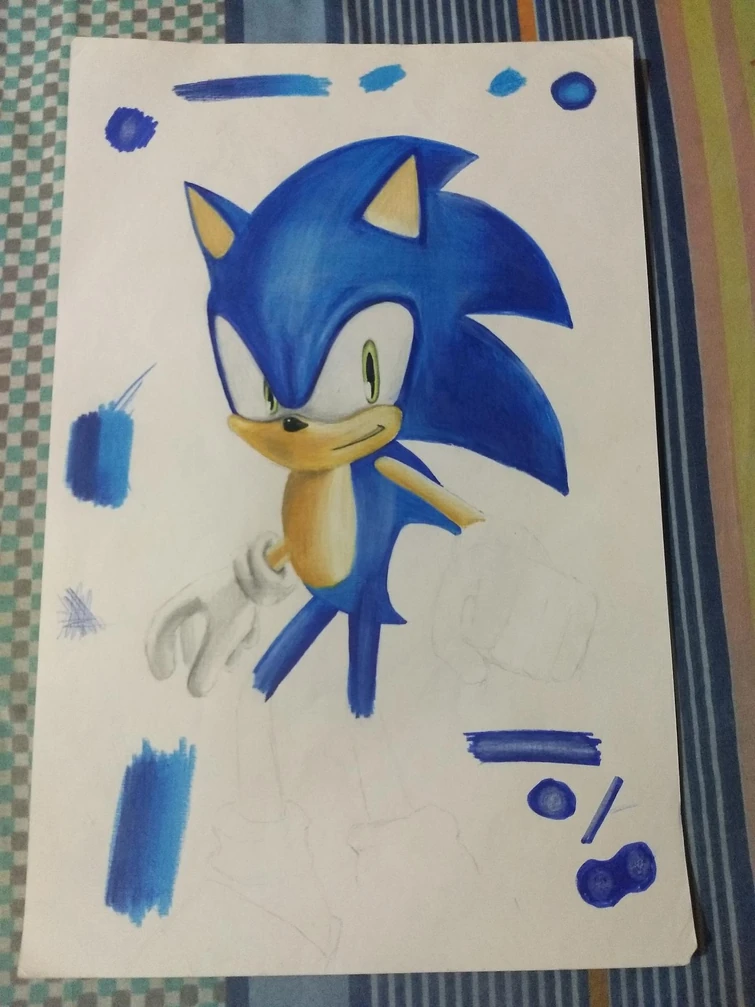 Sonic Frontiers unfinished draw | Fandom